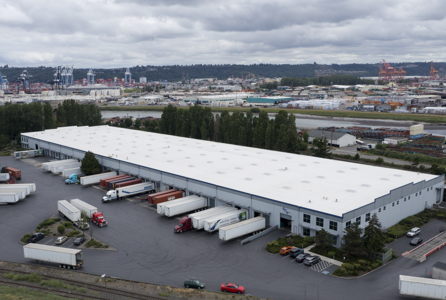 Paper Warehousing, Logistics, Transportation Tacoma Washington USA ...
